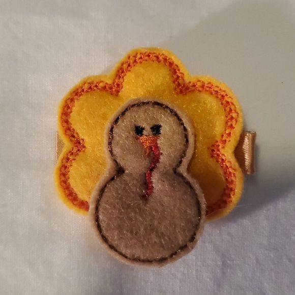 Yogi & Cecil's Boutique | Accessories | New Tanyellow Turkey Felt Hair ...